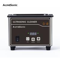 China Portable Digital Ultrasonic Cleaner 0.8L Capacity with 40kHz Frequency and 110-240V Power for sale