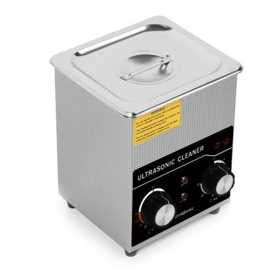 China UC-100 Mechanical Ultrasonic Cleaner 160W with 2L Tank and 20-80°C Temperature Control for sale