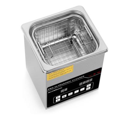 China 2L Dual Frequency Ultrasonic Cleaner with 60W Ultrasonic Power and 100W Heating for Industrial Cleaning Applications for sale