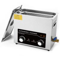 China Ultrasonic Hot Water Cleaner 6L Tank 180W Power Physical Cleaning for Mechanical Parts for sale