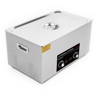China 500W Heating Power 22L Tank Mechanical power ultrasonic cleaner - New Physical Cleaning Device for sale