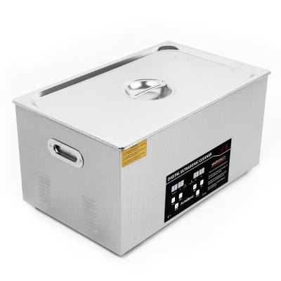 China 22L Digital Ultrasonic Cleaner SUS 304 with Adjustable Timer 480W Power Heating Temperature 20-80℃ for sale
