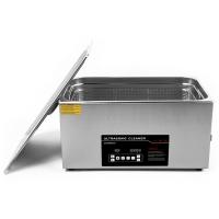 China Capacity 22L Ultrasonic Cleaner with Dual Frequency 500W Heating Power Drain Valve for sale