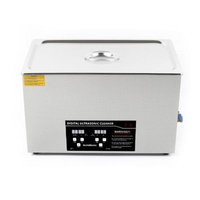 China Professional SUS304 Digital Ultrasonic Cleaner 600W Stainless Steel Tank Adjustable Timer 0~30min for sale