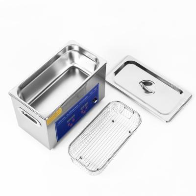 China Industrial Ultrasonic Cleaner 180W 40kHz with 4L Tank Capacity and 0-30 Minute Timer for Carburetor and Tool Parts for sale