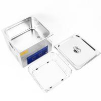China 15L Industrial Ultrasonic Cleaner with 400w Heating Power 40kHz Frequency 0~30min Adjustable Timer for sale