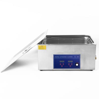 China 22L Capacity Ultrasonic Cleaner 480w 40kHz Frequency With Adjustable Heating / Timer for sale