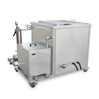 China 1800W Industrial Ultrasonic Cleaner with Heating - 600×500×450mm Tank for Auto Parts & Gas Turbine Components for sale