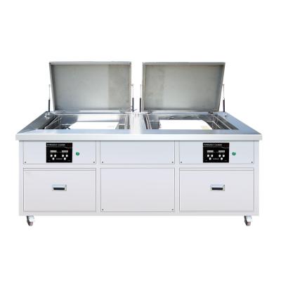 China 28KHz 2400W Ultrasonic Industrial Cleaner with 700x500x500mm Tank for Engine and Turbine Parts for sale