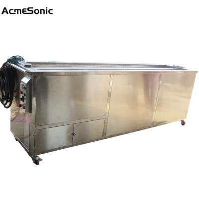 China ACMESONIC 330L Ultrasonic Blind Washing Machine with 40kHz Frequency and 3000×220×500mm Tank for sale