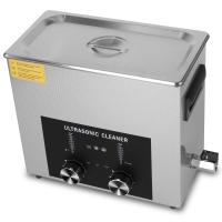 China Multi-Application Ultrasonic Cleaner 6L 180W with Encoded Timer Heater Basket Great for Jewelry Glasses Chains Watches for sale
