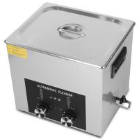 China 10L 240W Professional Ultrasonic Cleaner for Commercial Jewelry Cleaning with Encoded Timer Heater Basket Voltage 110V/220V for sale