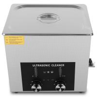 China 10L 240W Professional Ultrasonic Cleaner for Commercial Jewelry Cleaning with Encoded Timer Heater Basket Voltage 110V/220V for sale