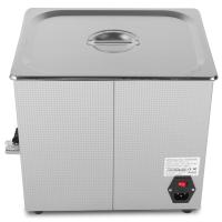 China 10L 240W Professional Ultrasonic Cleaner for Commercial Jewelry Cleaning with Encoded Timer Heater Basket Voltage 110V/220V for sale
