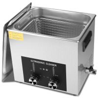 China 10L 240W Professional Ultrasonic Cleaner for Commercial Jewelry Cleaning with Encoded Timer Heater Basket Voltage 110V/220V for sale