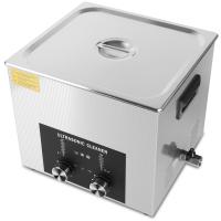 China Professional 15L Ultrasonic Cleaner with Encoded Timer Heater Basket Multi-Application for Jewelry Glasses Chains Watches for sale