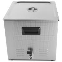 China Professional 15L Ultrasonic Cleaner with Encoded Timer Heater Basket Multi-Application for Jewelry Glasses Chains Watches for sale
