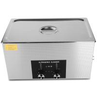 China Professional Ultrasonic Cleaner 22L 480W for Jewelry Glasses Chains Watches with Encoded Timer Heater Basket Multi-Application for sale