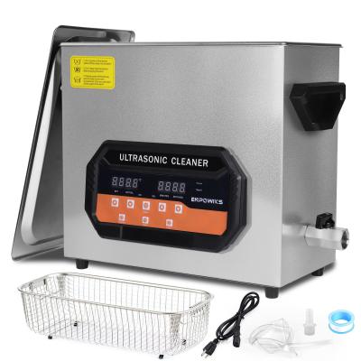 China Professional Ultrasonic Cleaner 180W Dual Mode Degas/Semi w/ 300W Heater Digital Timer for Jewelry Tools Eyewear Toys for sale