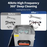 China Semi-Support 15L Digital Ultrasonic Cleaner 360W for Professional-Grade Jewelry Dental Cleaning for sale