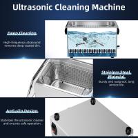 China Professional 600W Ultrasonic Cleaner with 30L Tank Size and Degas/Semi Modes for Industrial Components for sale