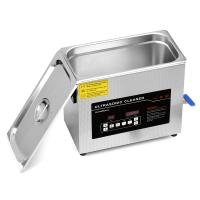 China 6L Ultrasonic Parts Cleaner with 90W/180W Dual Power and 300W Heating System for Jewelry, Dental Tools and Industrial Components for sale