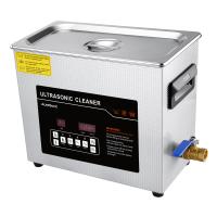 China 6L Ultrasonic Parts Cleaner with 90W/180W Dual Power and 300W Heating System for Jewelry, Dental Tools and Industrial Components for sale