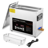 China 6L Ultrasonic Parts Cleaner with 90W/180W Dual Power and 300W Heating System for Jewelry, Dental Tools and Industrial Components for sale