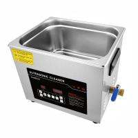 China Innovative 10L Dual Frequency Ultrasonic Cleaner 300W Heating Power Drain Valve Included for sale