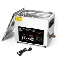 China Innovative 10L Dual Frequency Ultrasonic Cleaner 300W Heating Power Drain Valve Included for sale
