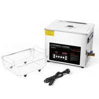 China Innovative 10L Dual Frequency Ultrasonic Cleaner 300W Heating Power Drain Valve Included for sale