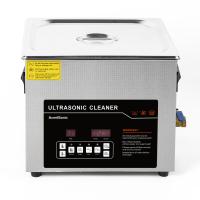 China Innovative 10L Dual Frequency Ultrasonic Cleaner 300W Heating Power Drain Valve Included for sale