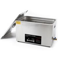 China New SUS 304 Dual Power Ultrasonic Cleaning Machine / Ultrasonic Cleaner With Drain Valve for sale