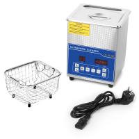 China Stainless Steel 2L Ultrasonic Cleaner Dual-Freq Pro for Jewelry Glasses Tools Electronics 17.5*16.5*23cm Digital Timer for sale