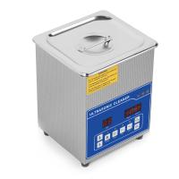 China Stainless Steel 2L Ultrasonic Cleaner Dual-Freq Pro for Jewelry Glasses Tools Electronics 17.5*16.5*23cm Digital Timer for sale