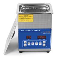 China Stainless Steel 2L Ultrasonic Cleaner Dual-Freq Pro for Jewelry Glasses Tools Electronics 17.5*16.5*23cm Digital Timer for sale