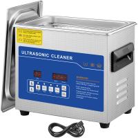 China 3L Digital Ultrasonic Cleaner Stainless Steel Dual-Frequency with Heater & Timer for Denture, Coins, Jewelry, Tools for sale
