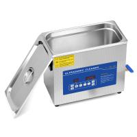China 110V/220V Digital Ultrasonic Cleaner 6L Capacity Dual-Frequency Heater Timer Perfect for Denture Coins Tools Jewelry for sale