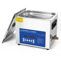 China 10L Industrial Ultrasonic Cleaner 240W Power Heater Timer Digital Control Stainless Steel For Motorcycle Parts Tools Chains for sale