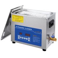 China 10L Industrial Ultrasonic Cleaner 240W Power Heater Timer Digital Control Stainless Steel For Motorcycle Parts Tools Chains for sale