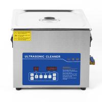 China 10L Industrial Ultrasonic Cleaner 240W Power Heater Timer Digital Control Stainless Steel For Motorcycle Parts Tools Chains for sale