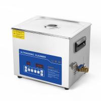 China 10L Industrial Ultrasonic Cleaner 240W Power Heater Timer Digital Control Stainless Steel For Motorcycle Parts Tools Chains for sale