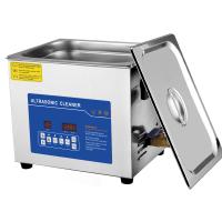 China 15L Industrial Ultrasonic Cleaner 360W Heater Timer Digital Control Stainless Steel for Motorcycle Parts Tools Chains for sale