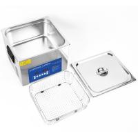 China 15L Industrial Ultrasonic Cleaner 360W Heater Timer Digital Control Stainless Steel for Motorcycle Parts Tools Chains for sale