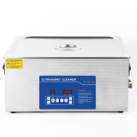 China 110V/220V Ultrasonic Cleaner 480W for Motorcycle Parts Tools Chains 22L Capacity 28/40 kHz Frequency Digital Control for sale