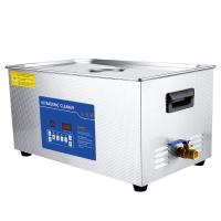 China 600W Ultrasonic Cleaner for Motorcycle Parts Chains and Tools 30L Capacity Stainless Steel with Heater Timer Digital Control for sale
