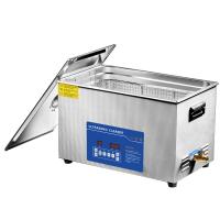 China 600W Ultrasonic Cleaner for Motorcycle Parts Chains and Tools 30L Capacity Stainless Steel with Heater Timer Digital Control for sale