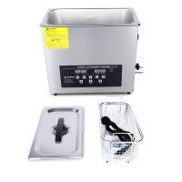 China 180W 300W Heater 6L Digital Ultrasonic Cleaner with Degas/Gentle Modes Timer for Jewelry Glasses Tools Support Degassing for sale
