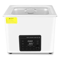 China Industrial Tools Jewelry Ultrasonic Cleaner 240W Ultrasonic Power 7-Level Adjustment 10L Capacity Heating Power 300W for sale