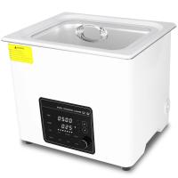China Industrial Tools Jewelry Ultrasonic Cleaner 240W Ultrasonic Power 7-Level Adjustment 10L Capacity Heating Power 300W for sale